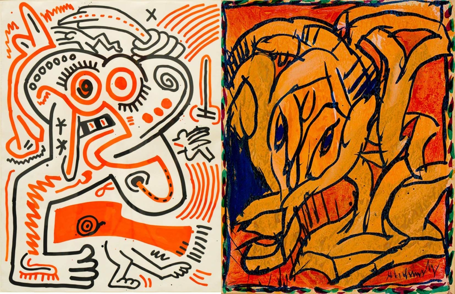 Confrontation: Keith Haring and Pierre Alechinsky – NSU Art Museum Fort ...