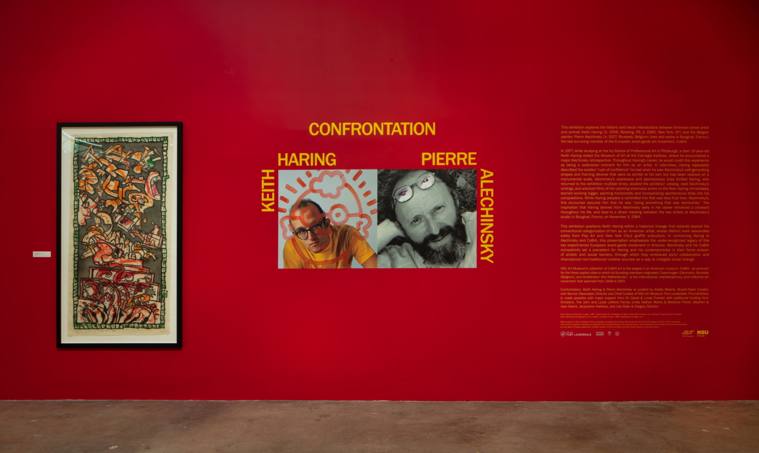 Confrontation: Keith Haring and Pierre Alechinsky – NSU Art Museum Fort ...