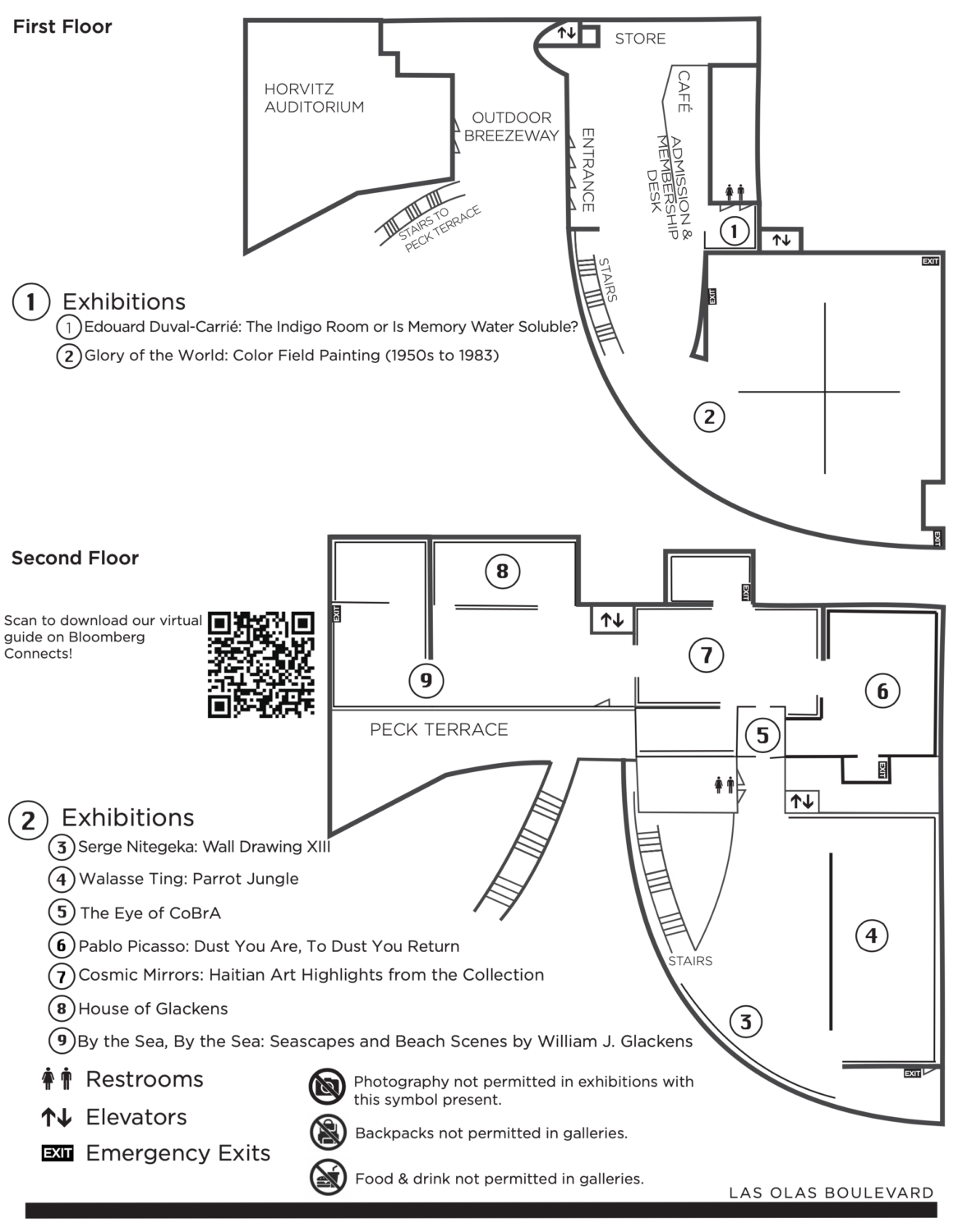 Floorplan – NSU Art Museum Fort Lauderdale