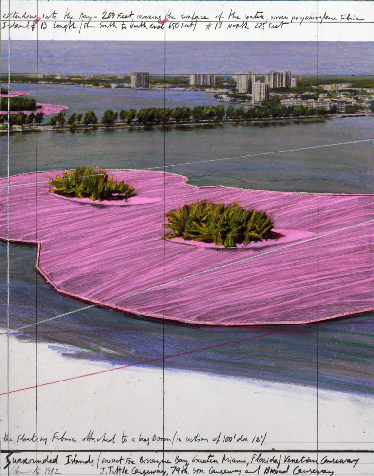 Christo and Jeanne-Claude Surrounded Islands Documentation Exhibition ...